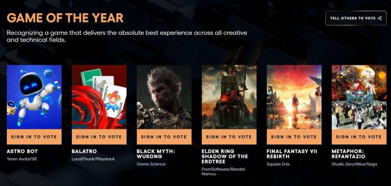 DLC가 GOTY 후보? 엘든링 주겠다고 선언한건가?