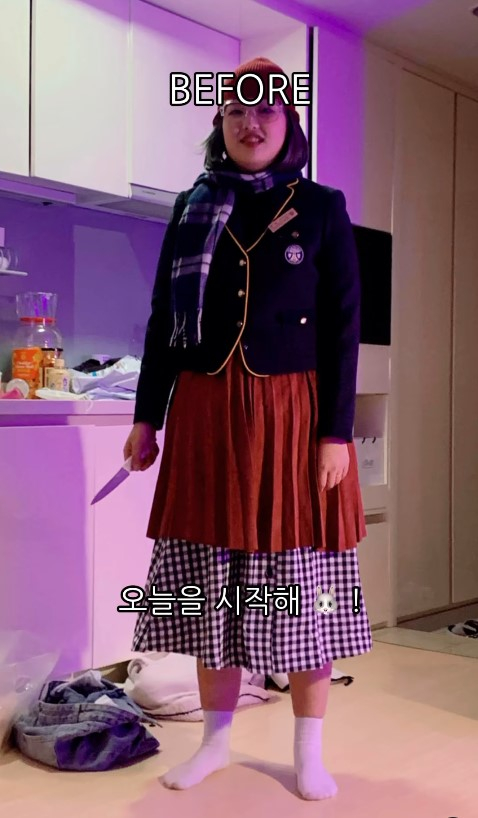 故 최진실 딸 최준희, 96kg 47kg 다이어트 전후 공개