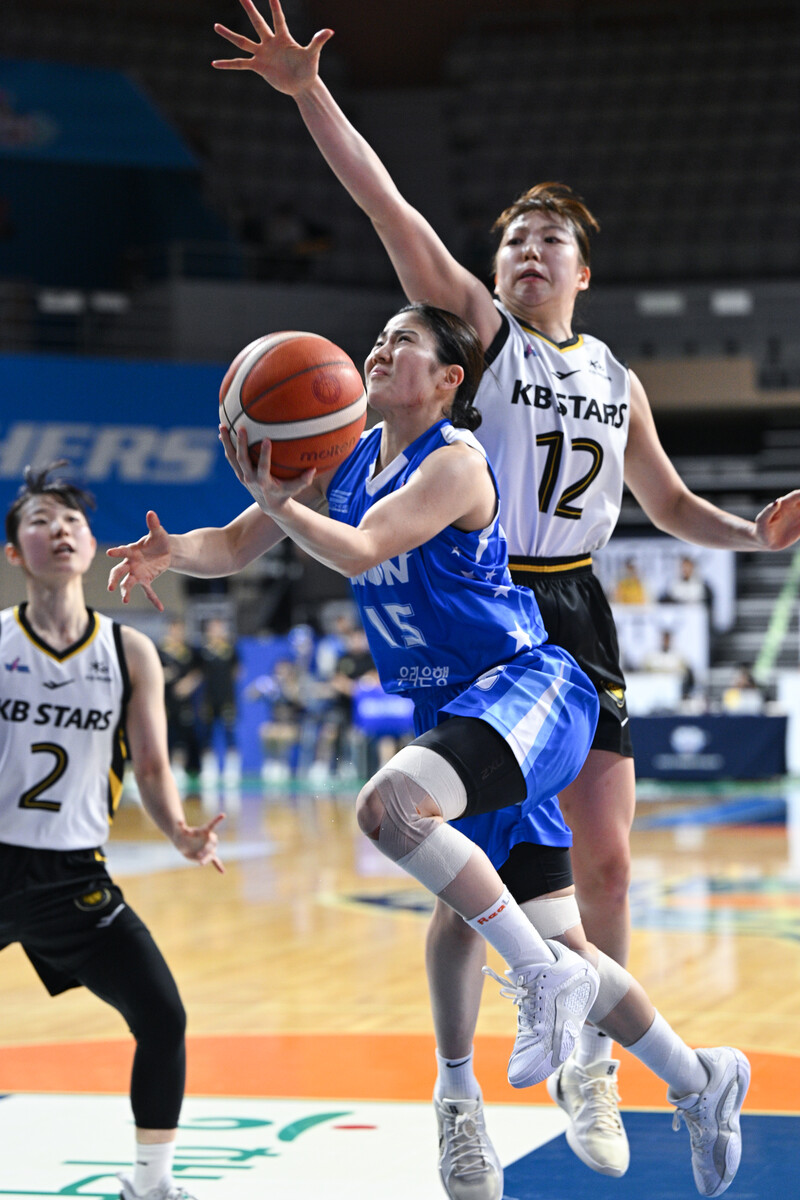 [BK 플레이어] '데뷔 최고 활약' 스나가와 나츠키, "WKBL 적응? 잘 모르겠다. 그냥 하고 있다"