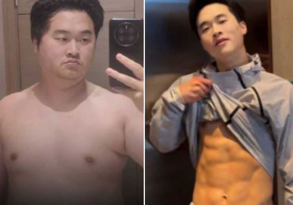 “아빠가 부끄럽다”… 딸의 한마디로 39kg 감량한 中 남성, 제일 먼저 ‘이것’부터 끊었다