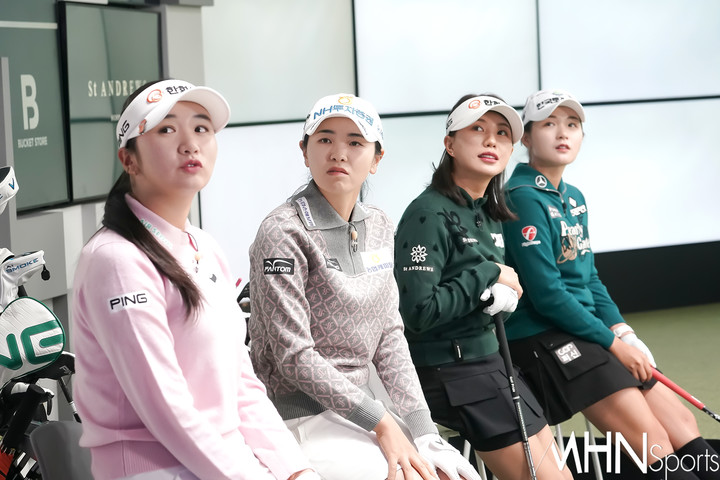 GTOUR 2025 | [mhn포토] 박혜준-이가영-허다빈-박현경, 입장 모습