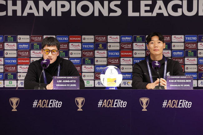 [ACLE 인터뷰] 상하이 원정 떠난 이정효 감독 "외국인 없지만 광주만의 공격축구 구현 가능"