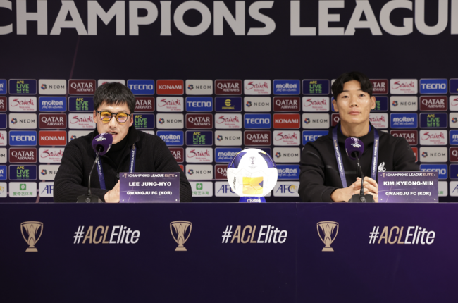 상하이 하이강 상대로 ACLE 16강 진출 노리는 이정효 감독, "광주 알릴 좋은 기회...마지막 장식 잘하겠다"