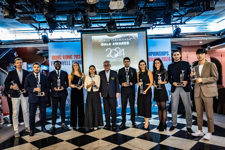 '파리올림픽 金' 박태준, 세계태권도연맹 '베스트 킥' 수상