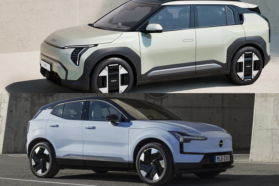 [2025 미리 보는 맞수 3] 보급형 전기 SUV 대결 '볼보 EX30 Vs 기아 EV3' | 오토헤럴드