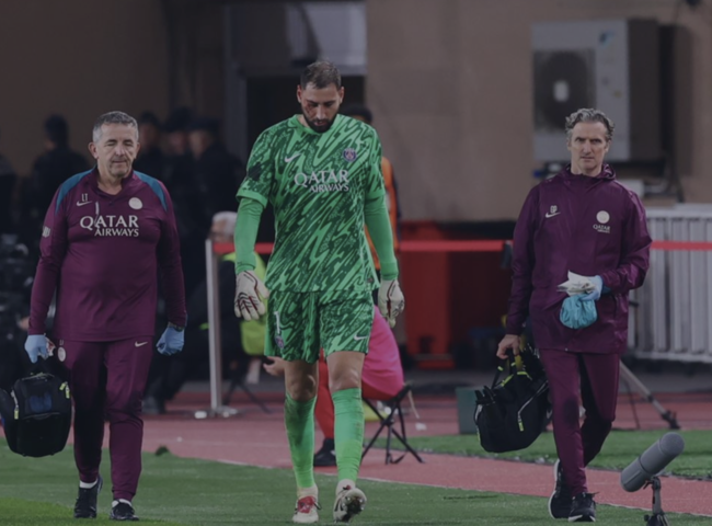 '축구화 스터드에 얼굴 콱' PSG GK 돈나룸마에 PSG, "얼굴 상처 여럿, 정밀 검사 후 휴식 부여할 것"