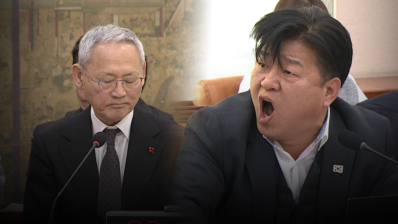 유인촌 향한 분노의 '놈놈놈' 샤우팅 "국무위원 한 놈도 석고대죄하는 놈 없나!"