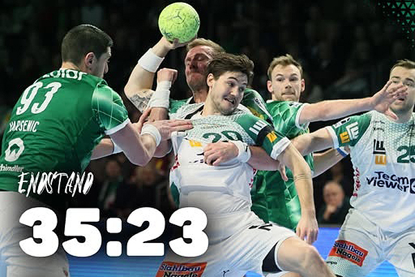 독일 핸드볼 분데스리가, 베를린이 괴핑겐에 대승 거두며 반등 성공