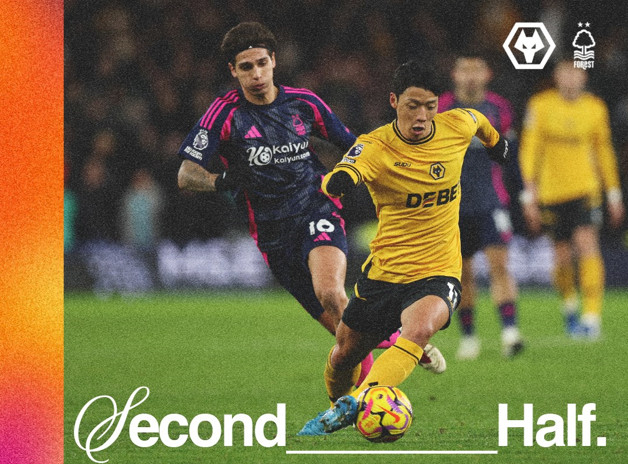 아! 모처럼 '황소 돌파' 나왔는데... 'EPL 100경기' 황희찬, 동료가 골 못 넣자 '격한 아쉬움' 울버햄튼, 노팅엄에 0-3 완패