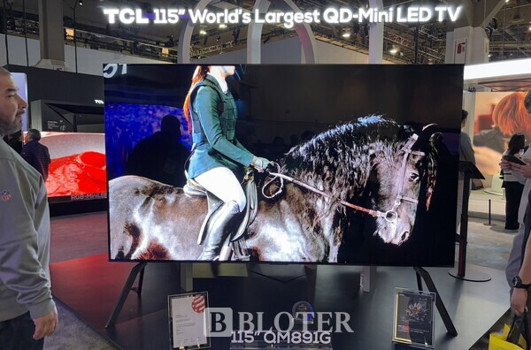 [CES 라이브]'115인치 LED TV' 中 TCL·하이센스 VS 'AI로 차별화' 삼성 | 블로터