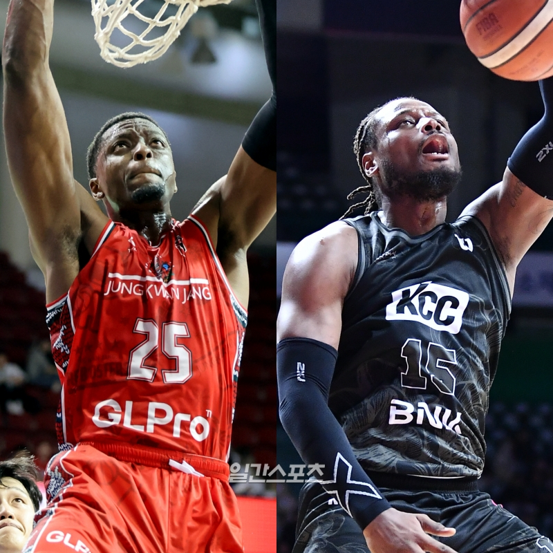 KCC-정관장, 득점왕-MVP 출신 외국인 맞바꿨다 "라렌↔버튼 맞트레이드"