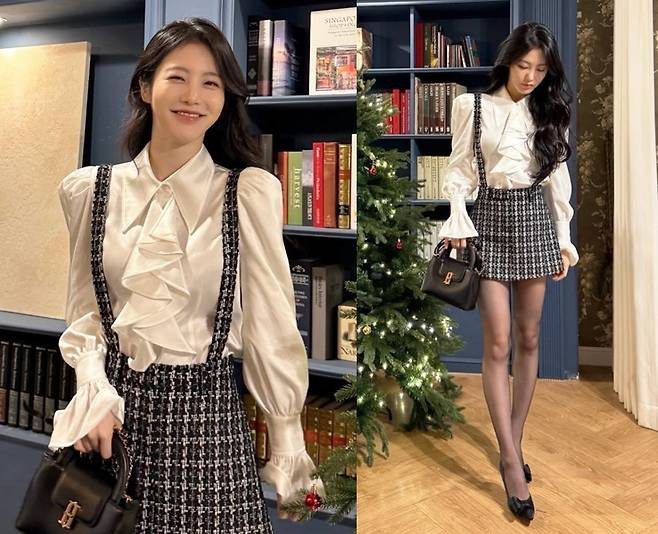 '10대들의 전지현' 신예은, 169cm·47kg 비율로 미니스커트 완벽 소화 | 스타와 라이프