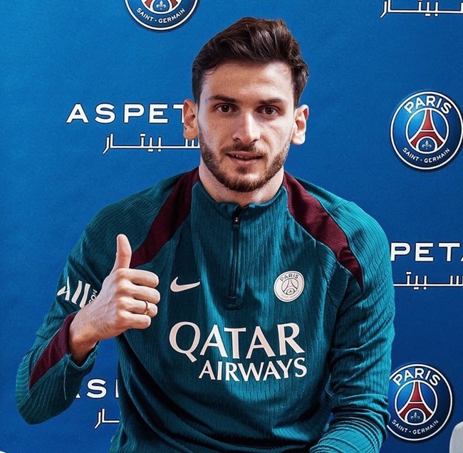 세리에 A 우승 포기하고 이적...흐비차, PSG 입단→2029년까지 계약 "꿈만 같다"