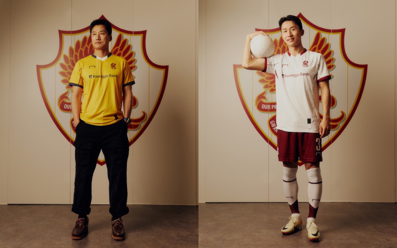 광주FC, ACLE 새 유니폼 공개..'Light of Glory Season 2'