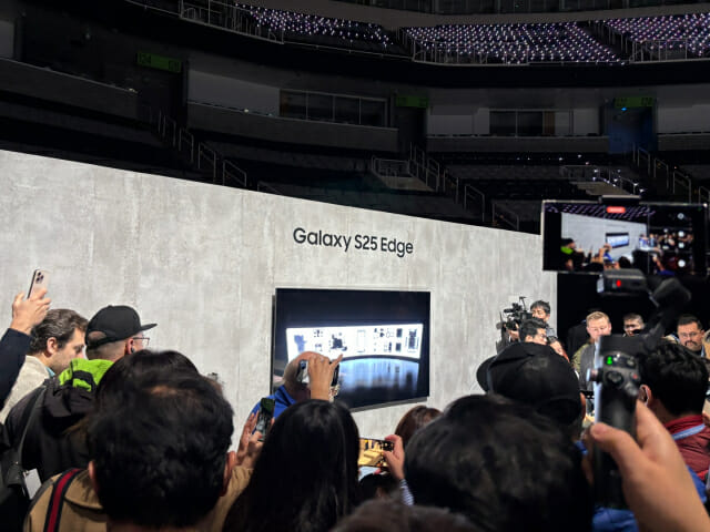 [르포] 삼성, 초슬림 '갤S25 엣지·XR 헤드셋' 실물 깜짝 공개