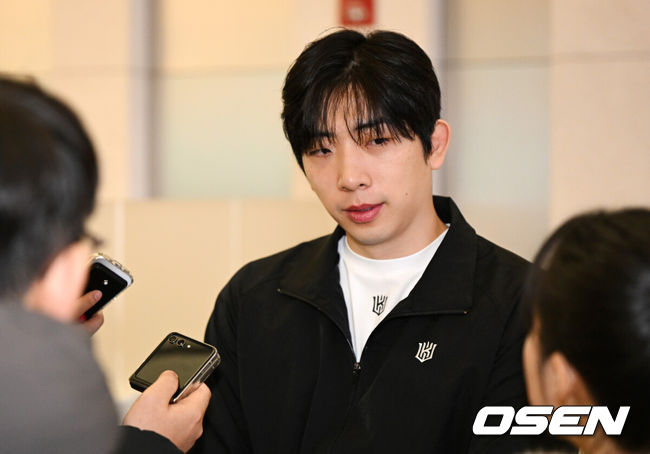 “트레이드? KT라서 다행이었다”…SK 1차지명→제2의 김광현→생애 첫 이적, KT 선발왕국 한 축을 꿈꾸다 [오!쎈 인천공항]