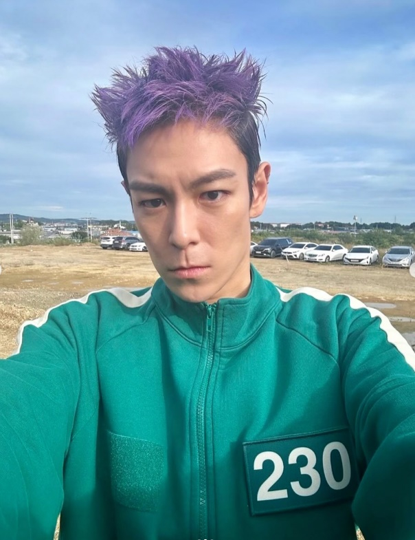 탑, '오겜2' 돌아온 민심에 '신난 타노스'..비하인드컷 자체 공개