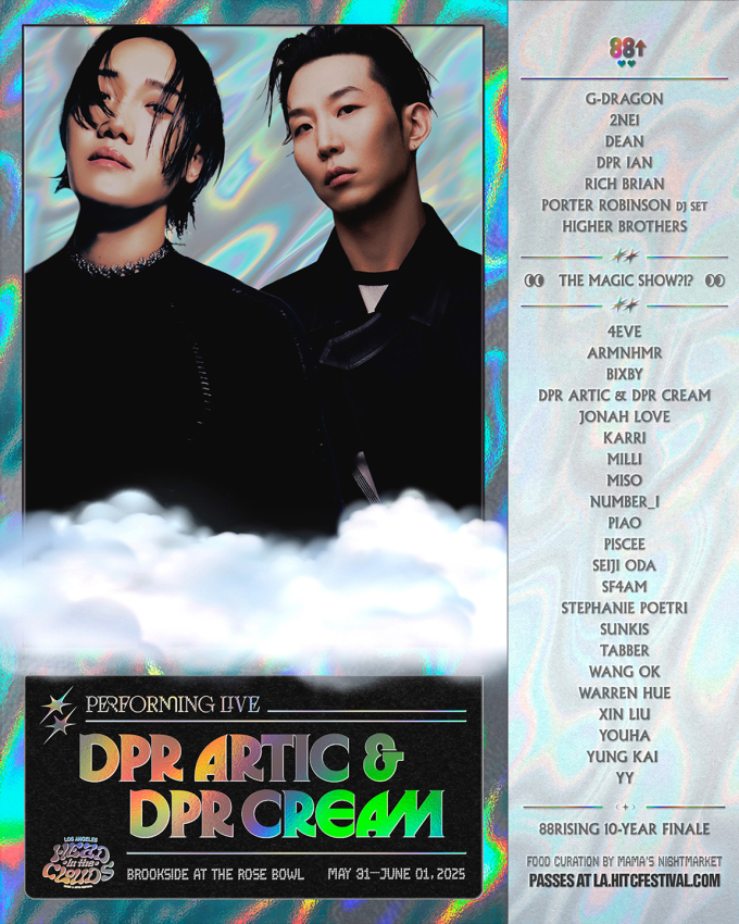 DPR IAN, 美 초대형 페스티벌 ‘HITC LA 2025’ 헤드라이너 출격