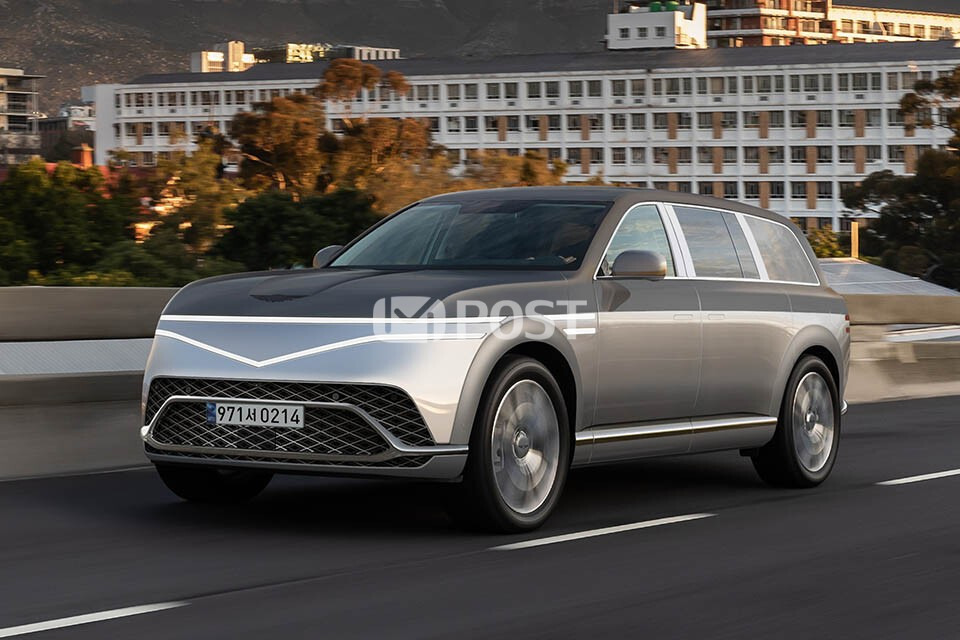 제네시스 GV90 예상도 등장! 코치 도어로 압도적인 존재감 강조한다 | M포스트