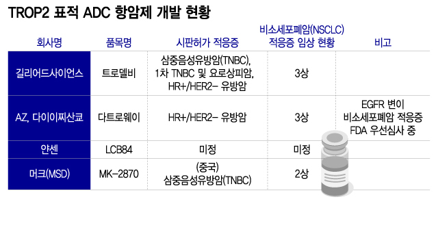 TROP2 표적 ADC 항암제 경쟁 막 오른다…리가켐바이오도 임상 결과 기대