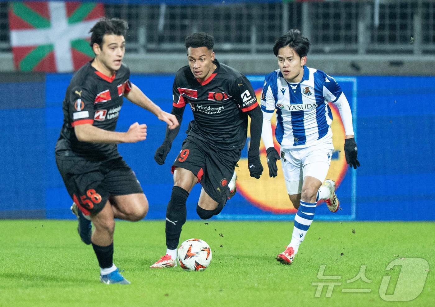 '이한범 결장' 미트윌란, UEL 16강 PO 1차전서 레알 소시에다드에 패