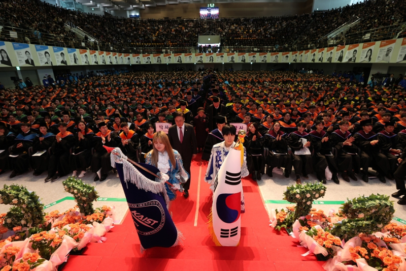 "이공계 인재 3144명"… KAIST 학위수여식