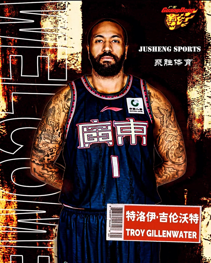 ‘KBL 득점왕’ 길렌워터, CBA서 회춘···광둥서 평균 27.2득점, 올스타에도 선발