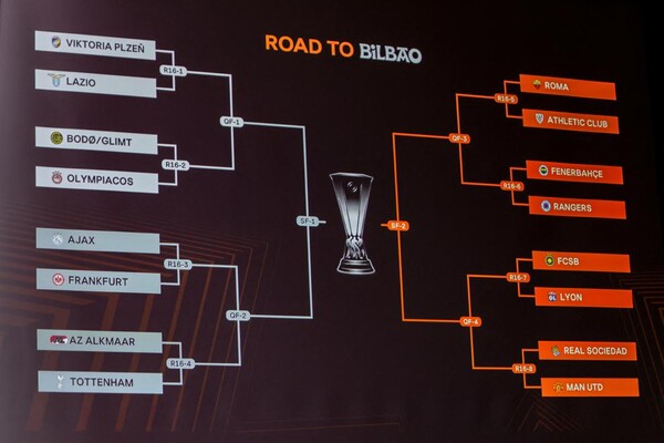 손흥민, 쿠보 피했다! AZ와 UEL 16강 맞대결… 맨유가 소시에다드와 [UEL 16강대진]