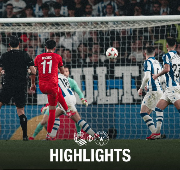 '이한범·조규성' 못 뛴 미트윌란, 日 쿠보 소시에다드에 당했다! 2-5 완패... UEL 16강 실패