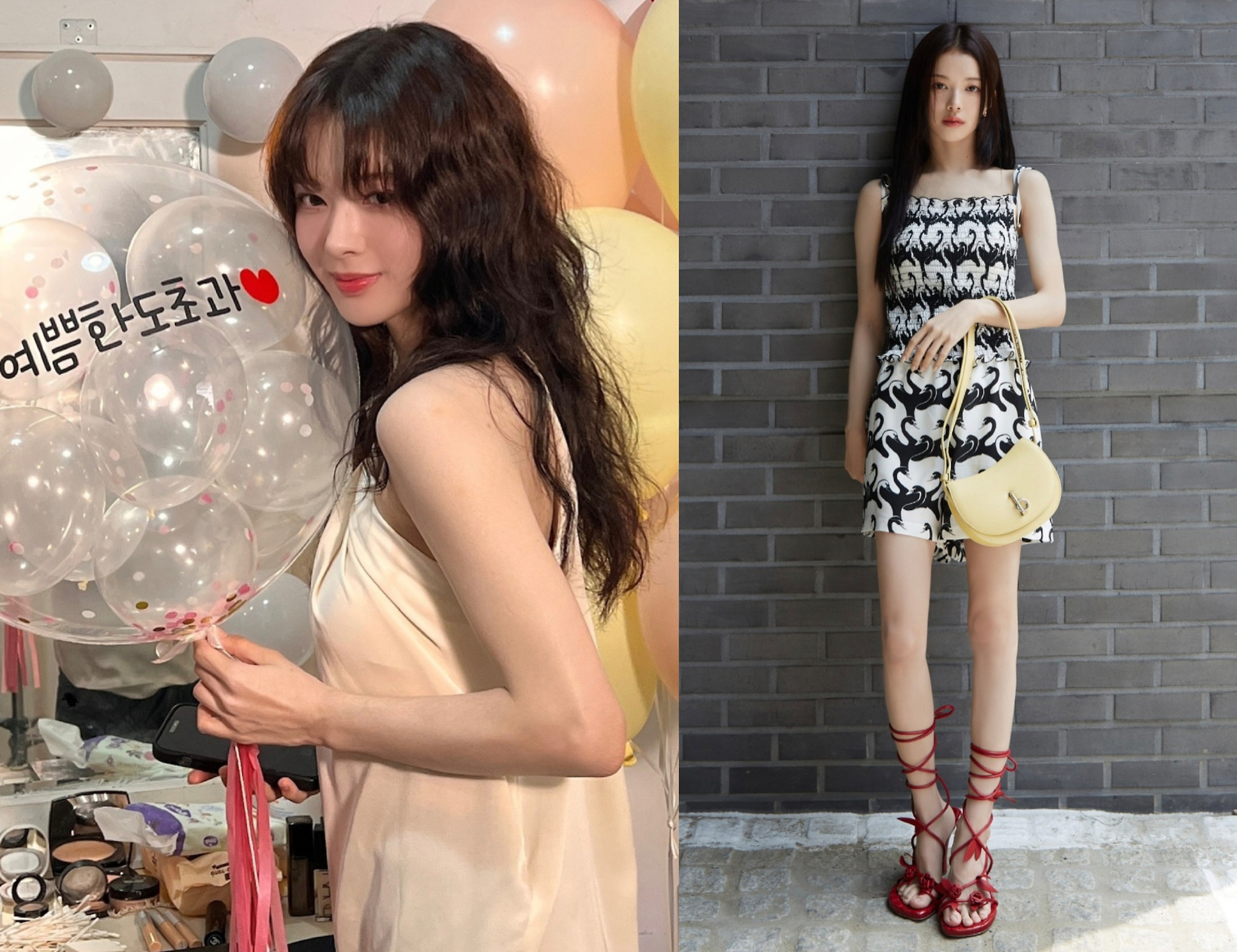 "165cm 39kg 쓰러질까봐 걱정.." 깡마른 여배우 일상룩 | 발빠른패션뷰티