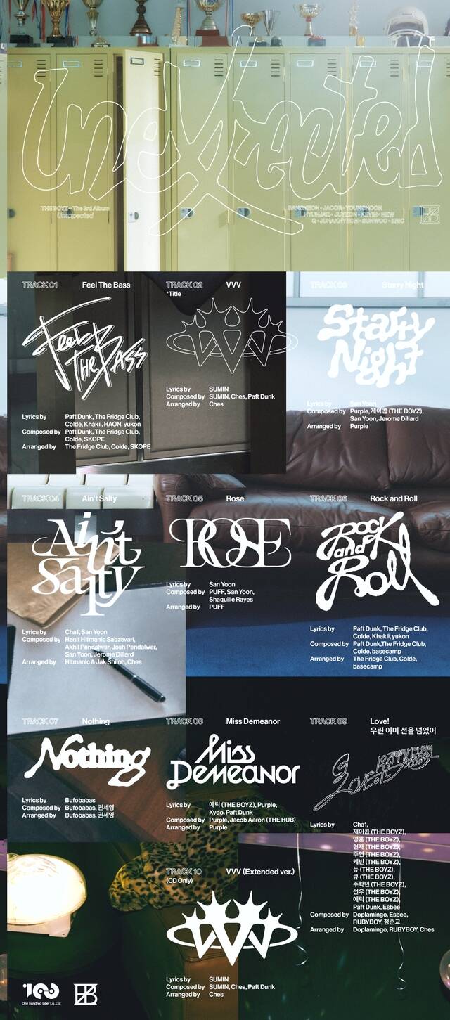 더보이즈, 타이틀곡 'VVV'…정규 3집 트랙리스트 공개