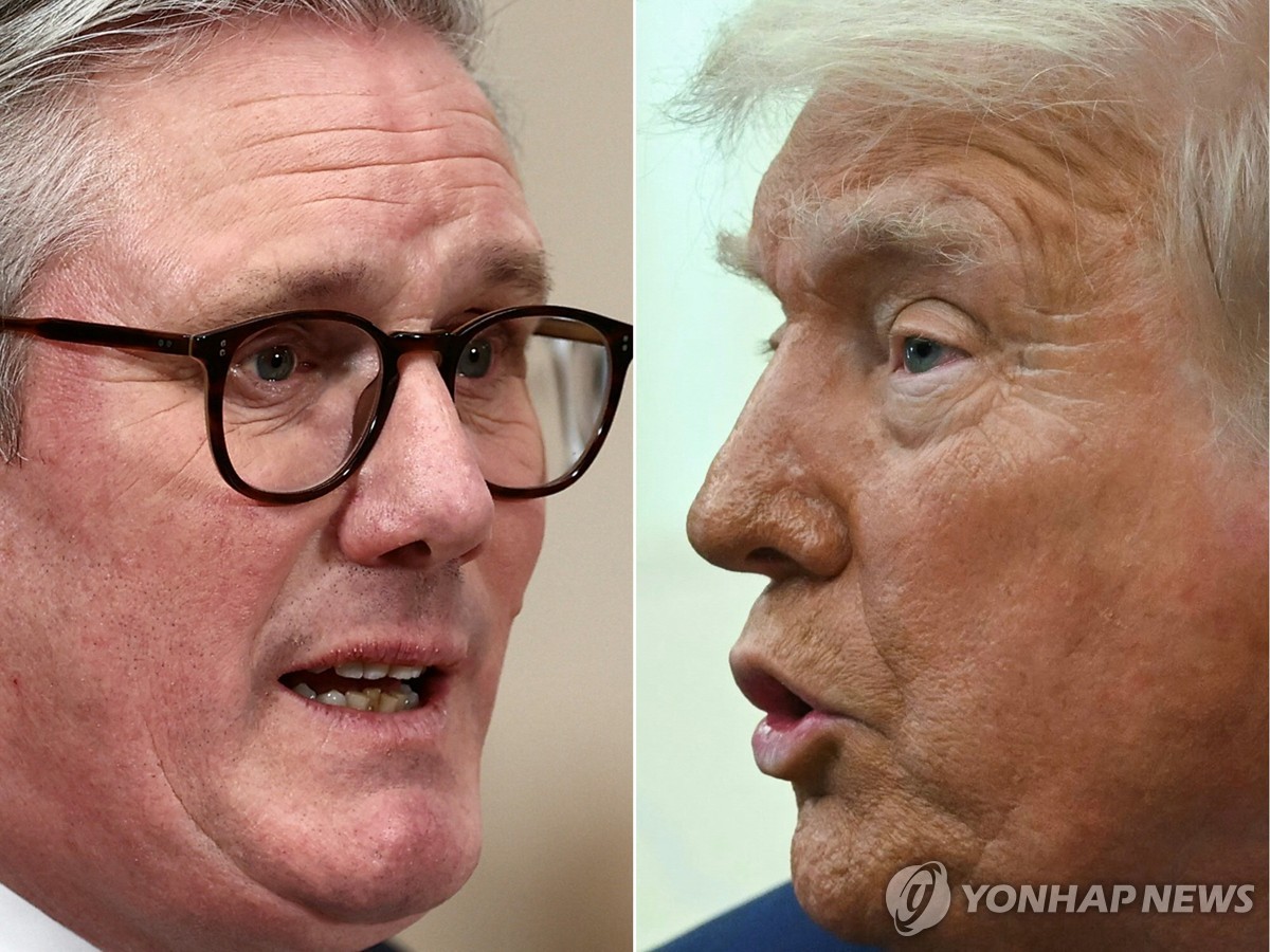 미·영 정상회담서 우크라이나 종전 전략·평화유지군 논의