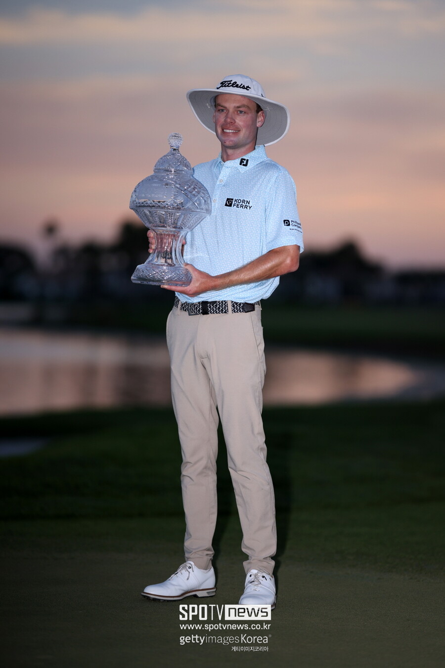 PGA 투어에 세계랭킹 170위 무명 대반란 현실로…하이스미스 생애 첫 우승 감격