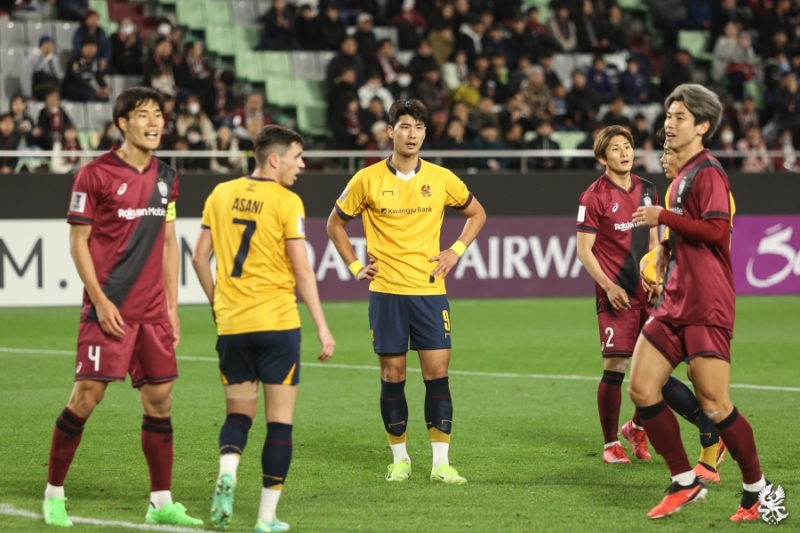 광주FC, ACLE 16강전 1차전서 日 고베에 0대 2 '패배'