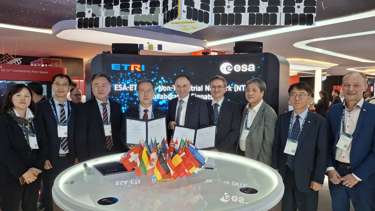 ETRI, 유럽우주국과 6G 위성통신기술 협력