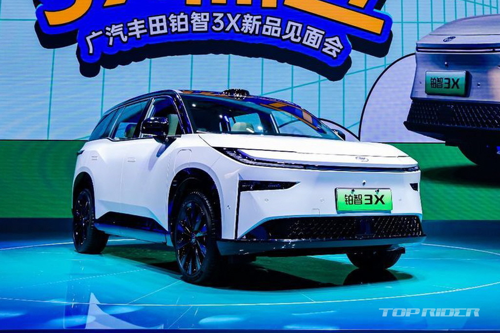 토요타 bZ3X 공개, 2100만원대 중형 SUV | 탑라이더