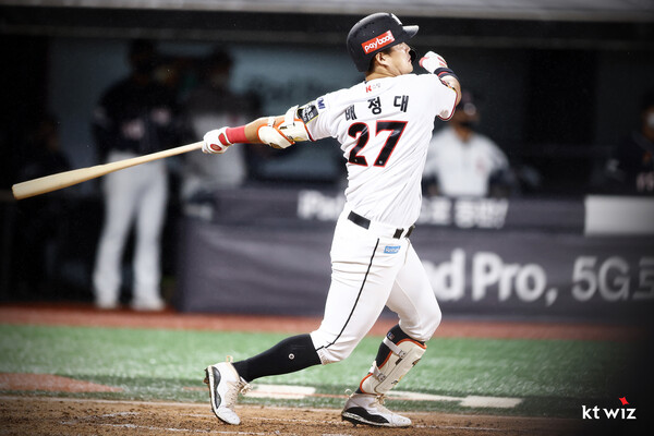 '장성우-배정대 시범경기 개막축포' kt wiz, LG 5-1 제압