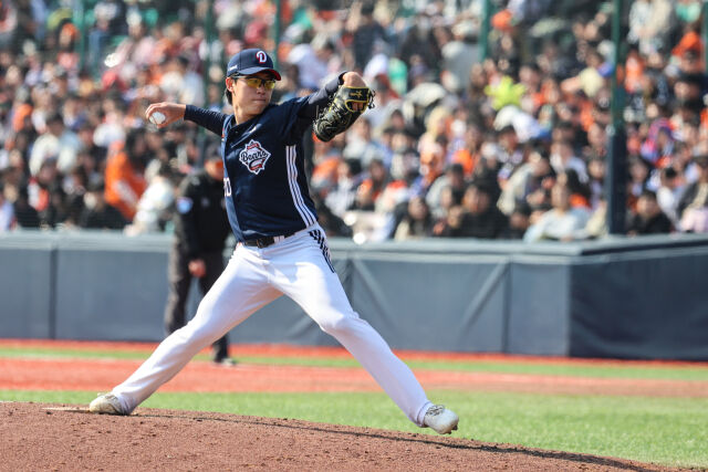 153km 돋보이네, 2살 어린 입단 동기&한때 12승 잠수함 제치나…'스위퍼 장착' 3년차 우완 "욕심내지 않겠다" [MD청주]