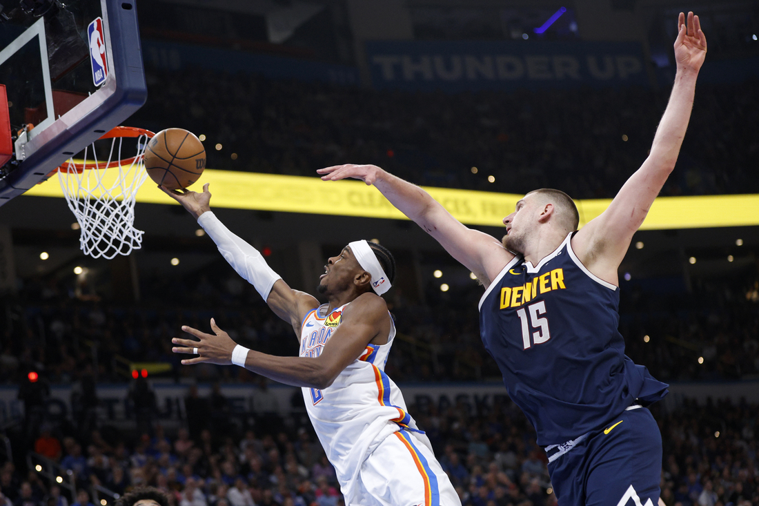 전날과 달랐던 ‘MVP 후보들의 맞대결’, 오늘은 ‘35P·18R·8A’ 요키치가 ‘25점’ SGA를 눌렀다···덴버, OKC에 화끈한 복수극