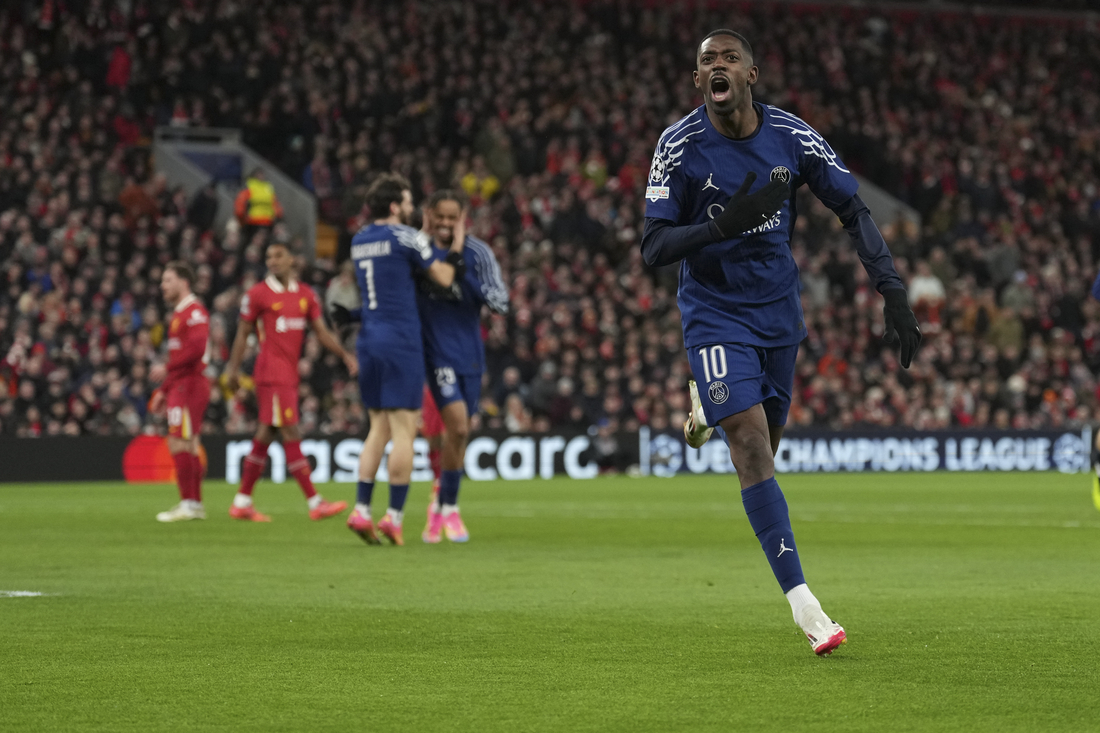 엔리케, 이만하면 명장이네···작년엔 바르사, 올핸 리버풀 원정서 승리 UCL 8강행, 2025년 승률 91.3%