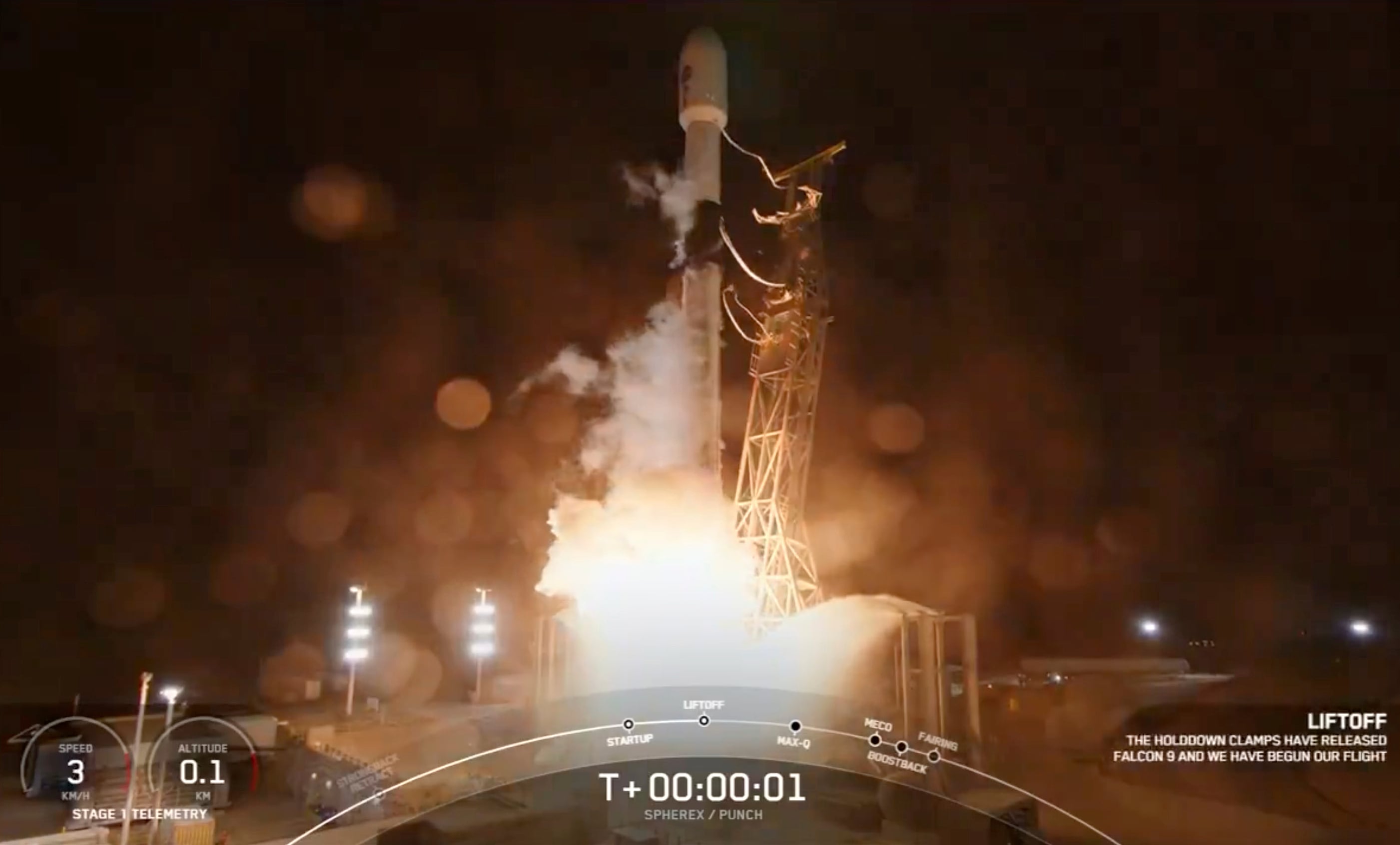 NASA launches SPHEREx telescope with S. Korea’s KASI to map the universe in infrared