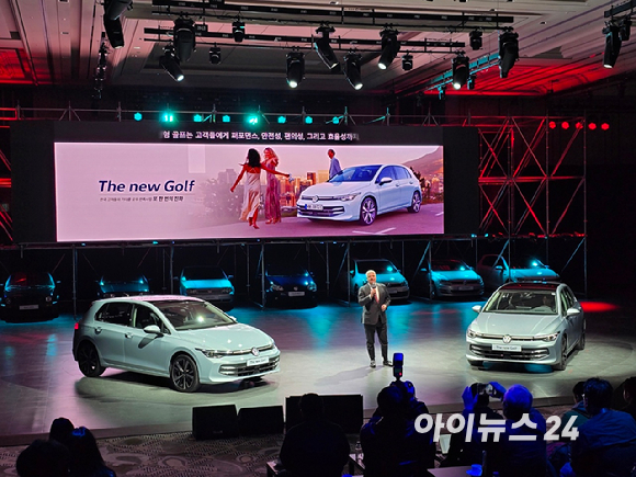 폭스바겐, 해치백의 아이콘 신형 '골프' 국내 출시