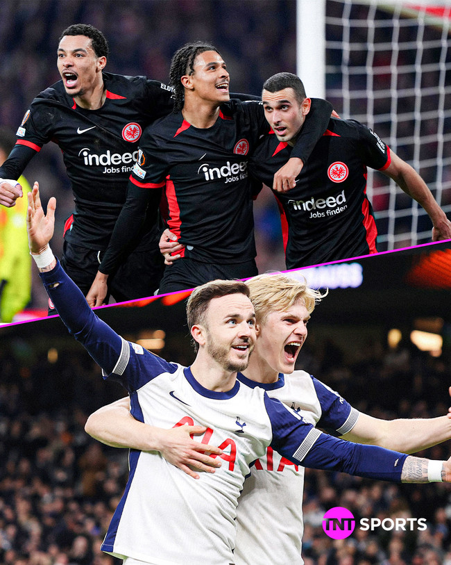 [오피셜] 'PL 최다골 2위' 토트넘의 UEL 8강 상대, '분데스 최다골 3위' 프랑크푸르트