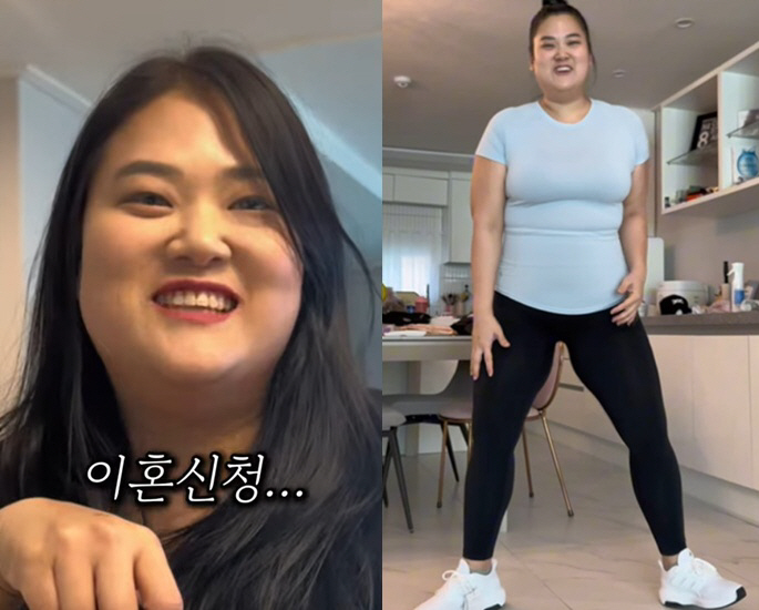 150kg→93kg 미나 시누이, 이혼하고 독 해졌네..."다시 세 자리는 없다"