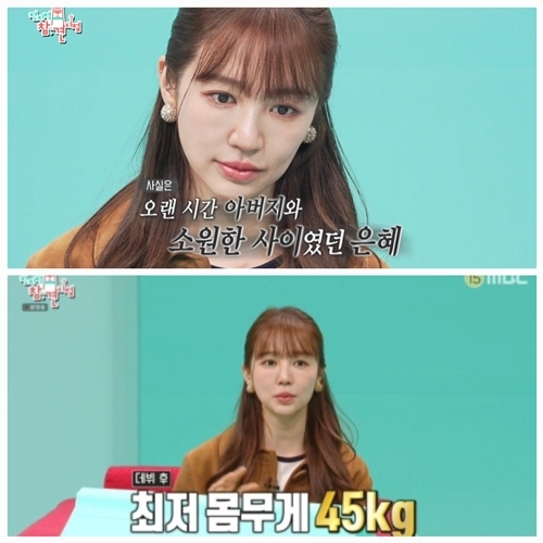 윤은혜, 몸무게·가정사 ‘탈탈’ 털었다… 45kg 찍고 父와 연락 끊긴 이유까지