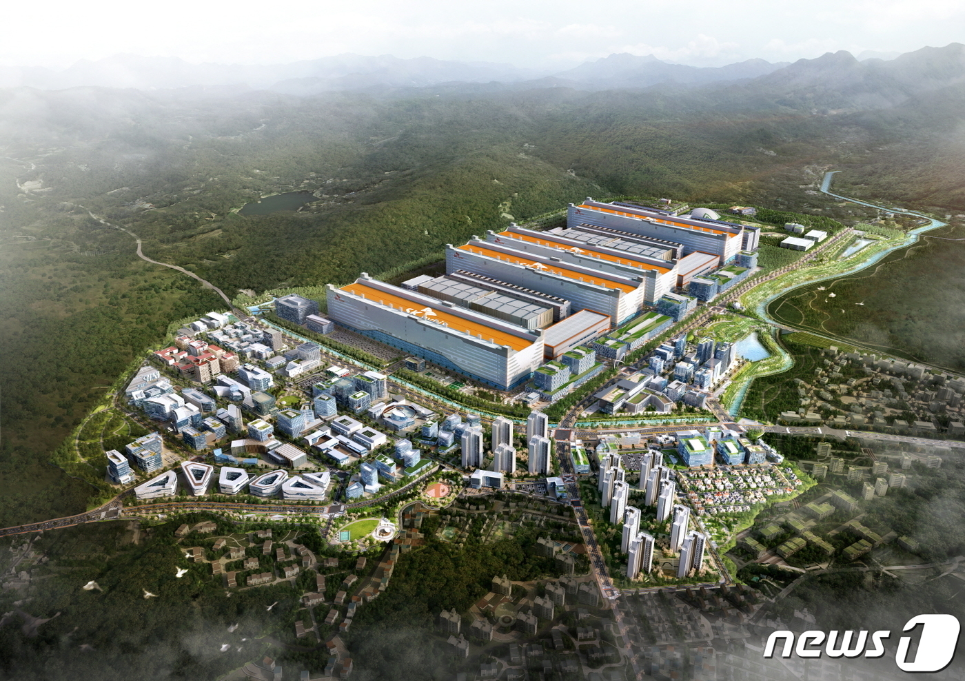 SK하이닉스 첫 팹(Fab) 건설에 용인 레미콘 하루 8000톤 공급