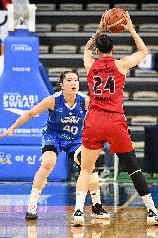 [WKBL FINAL] 이명관의 수비, 우리은행이 선전한 이유