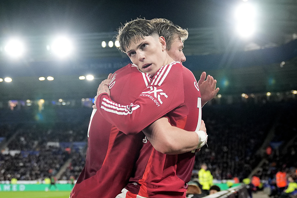 ‘금쪽이들 터졌다!’ 맨유, ‘호일룬-가르나초 득점포 폭발’→레스터에 3-0 대승···토트넘 제치고 13위 도약+리그 4G 무패[EPL 리뷰]