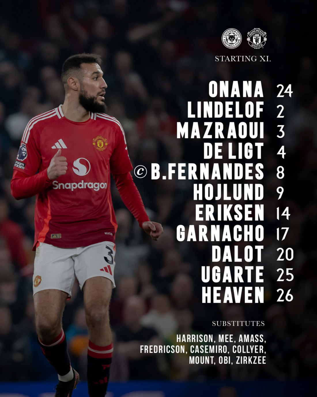 ‘금쪽이들 터졌다!’ 맨유, ‘호일룬-가르나초 득점포 폭발’→레스터에 3-0 대승···토트넘 제치고 13위 도약+리그 4G 무패[EPL 리뷰]