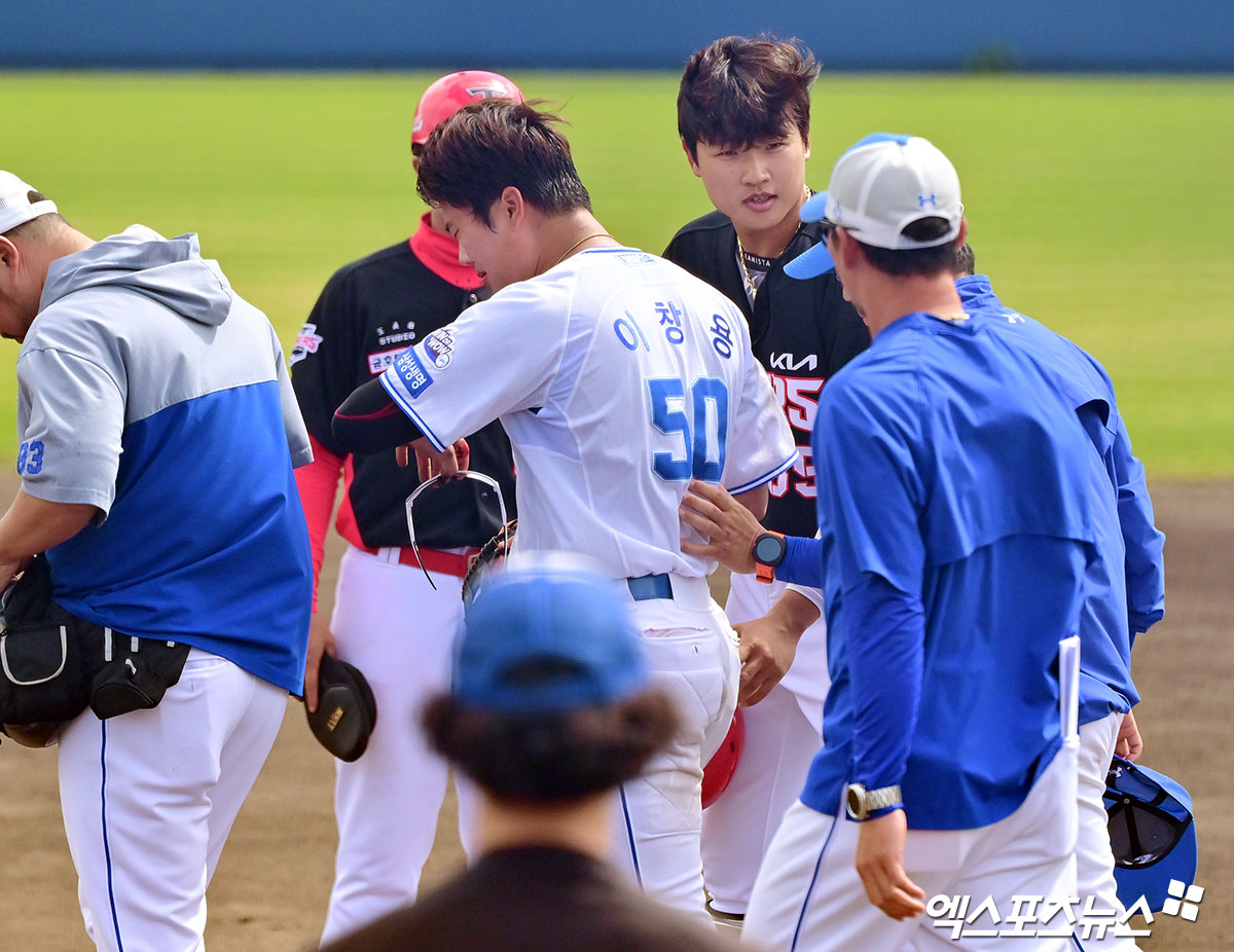 '153km/h 특급 루키' 배찬승, 개막시리즈 뜬다…삼성 1군 운영 계획 어떻게 되나 [대전 현장]